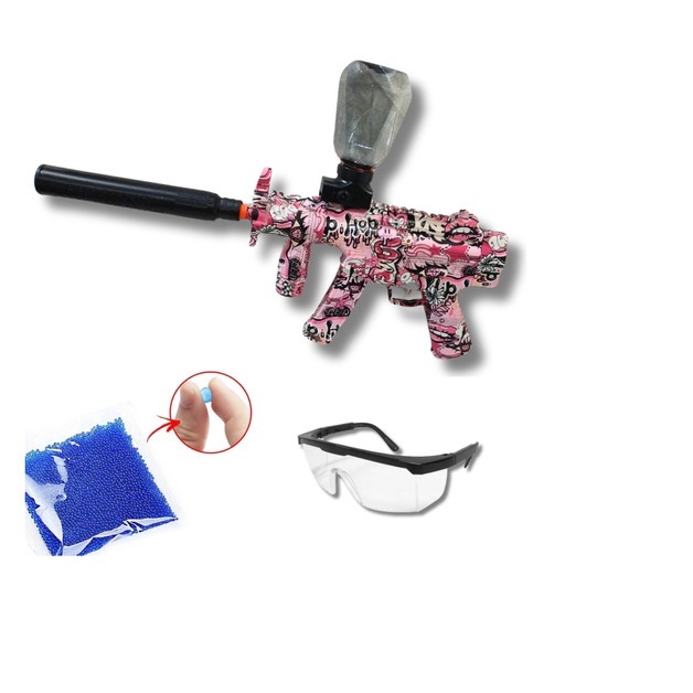 Arminha De Gel MP5 Pink Com Silenciador | Shopee Brasil