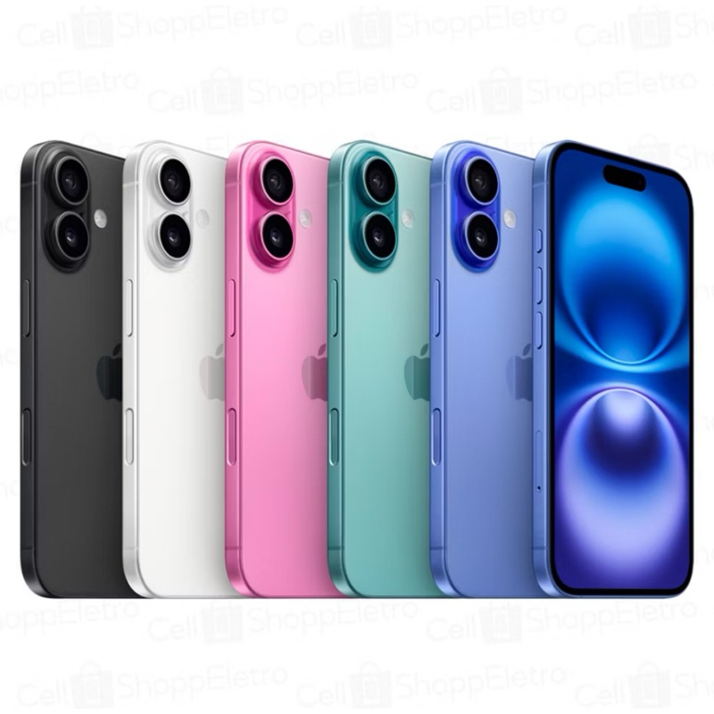 IPhone 16 e 16 Plus 128GB 256GB eSIM Novo Lacrado Original NF + 1 Ano ...