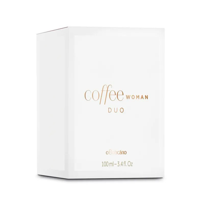Coffee Branco Woman Duo Desodorante Colônia 100ml | Shopee Brasil