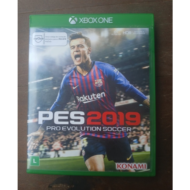 Jogo Xbox One: PES 2019 / Mídia Física (Original) | Shopee Brasil