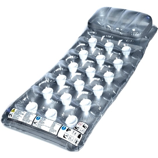 Colchão Bronzeador Copinhos Inflável Piscina - Intex 58894 | Shopee Brasil