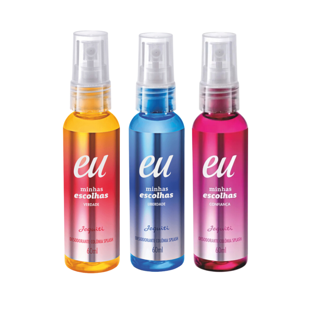 Colônia Body Splash Eu Minhas Escolhas - Jequiti - 60ml | Shopee Brasil