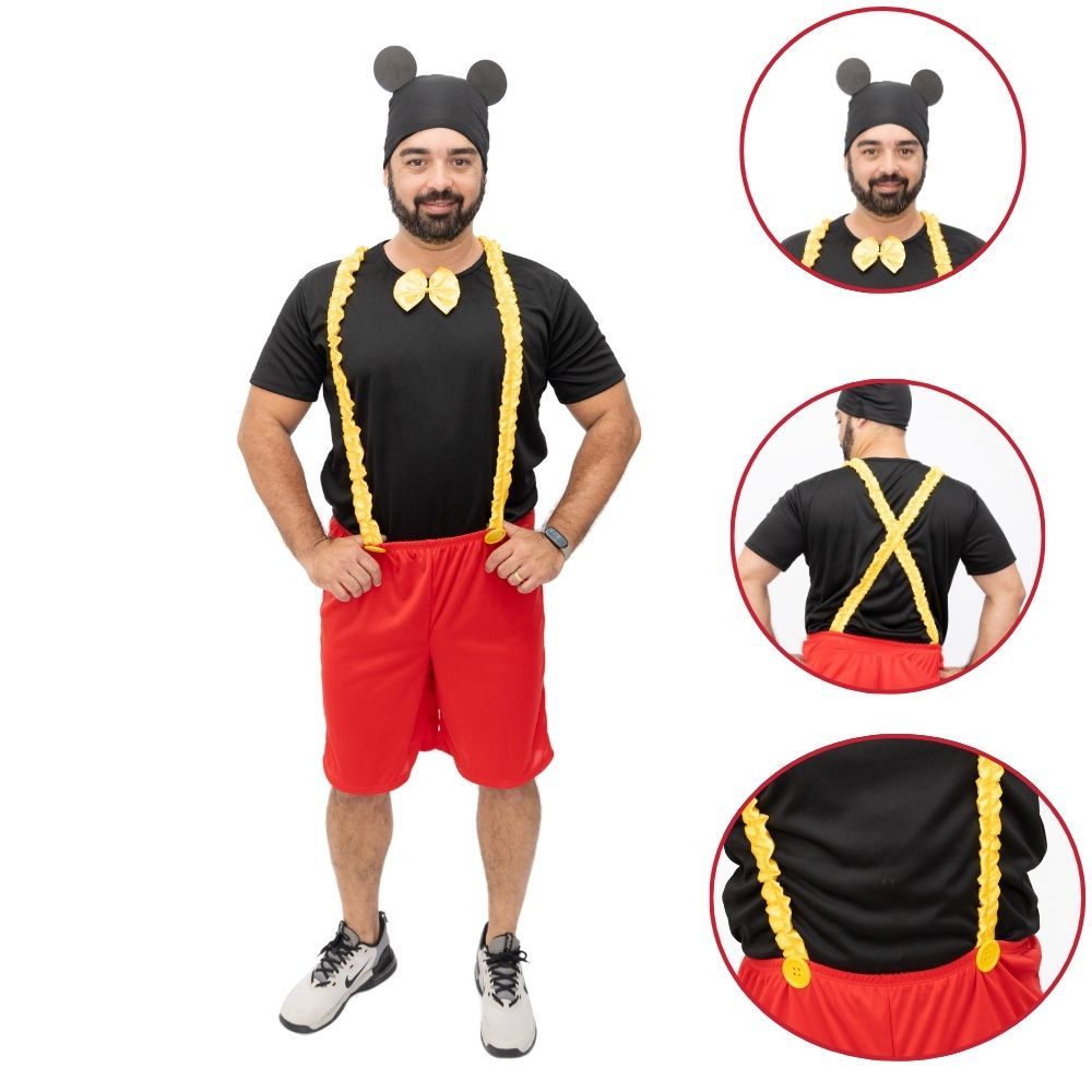 Fantasia Adulto Masculina Ratinho | Shopee Brasil