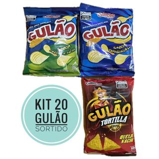 kit 20 Salgadinho Gulão SORTIDO | Shopee Brasil
