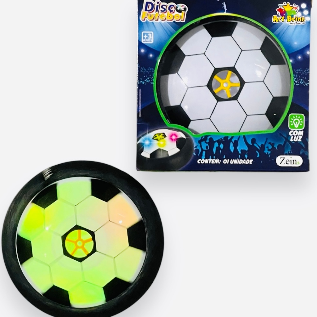 Bola De Futebol Flutuante Bola Futebol De Disco Led Piscante Brinquedo ...