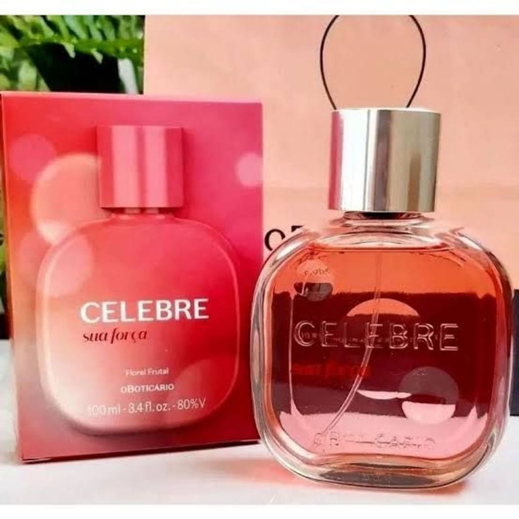 Perfume Celebre Sua Força Desodorante Colônia Feminino 100ml Lacrado ...