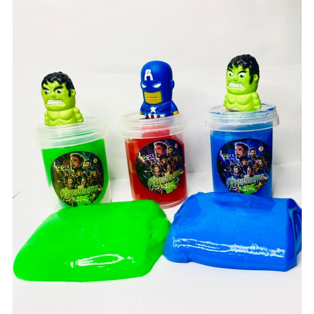 Kit 3 Silme + Boneco Surpresa Vingadores Lol Sonic Hulk Chaves Galinha ...