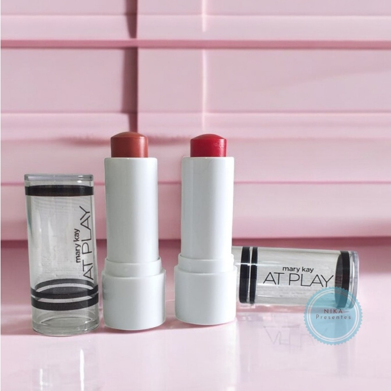 Bálsamo Labial com Cor da At Play Nude | Red - Mary Kay | Shopee Brasil