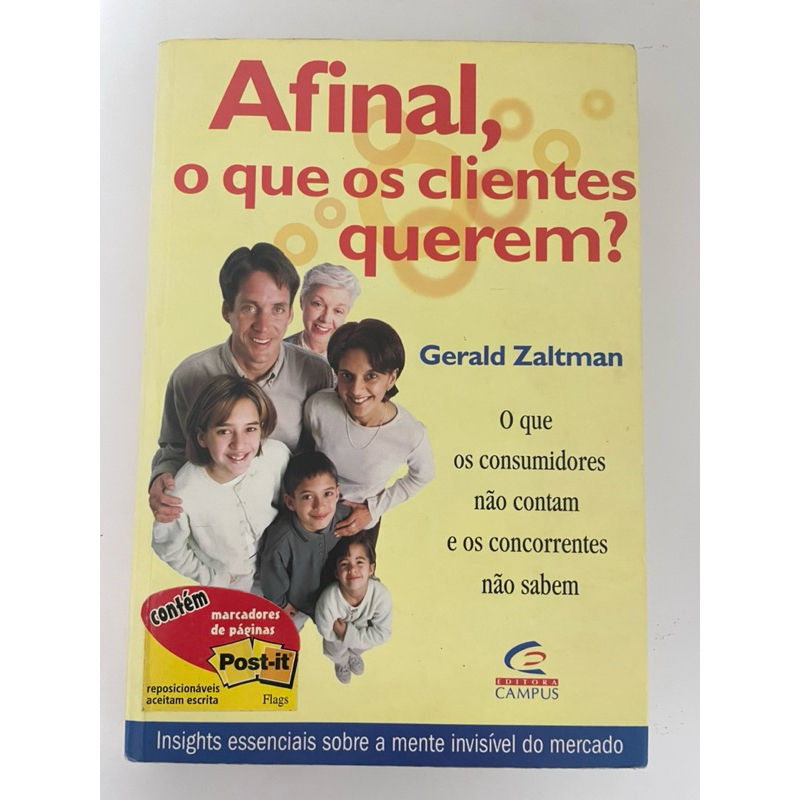 Livro - Afinal O Que Os Cliente Querem | Shopee Brasil