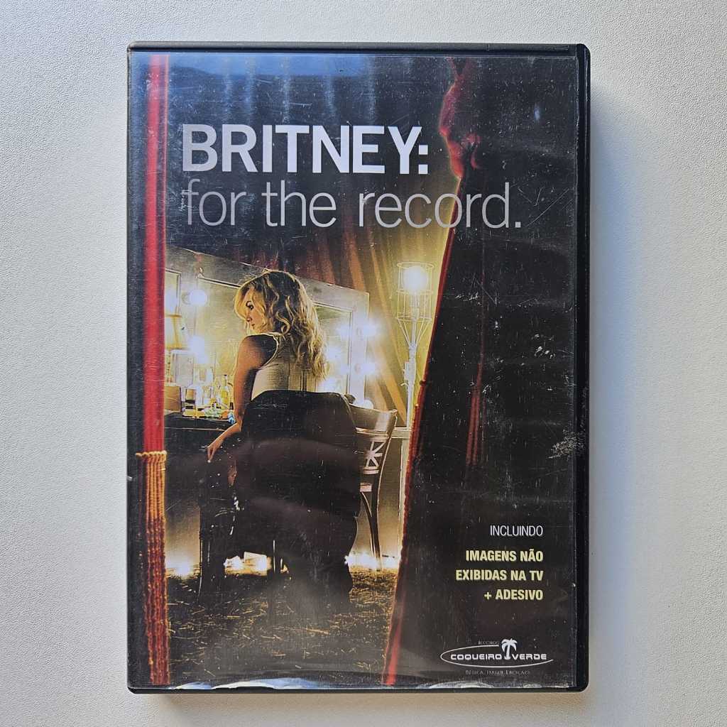 DVD Britney Spears For The Record | Shopee Brasil