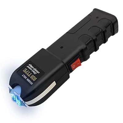 Lanterna AutoDefesa Dz 928 Potente Taser Type 150000w Choque Feminino ...