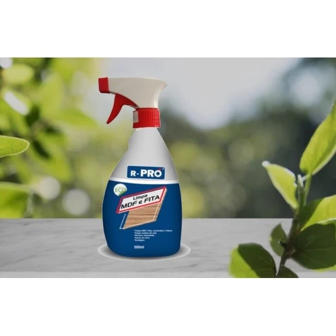 Limpa MDF R-PRÓ 500ml / Multiuso Limpeza de móveis fita de borda pisos ...