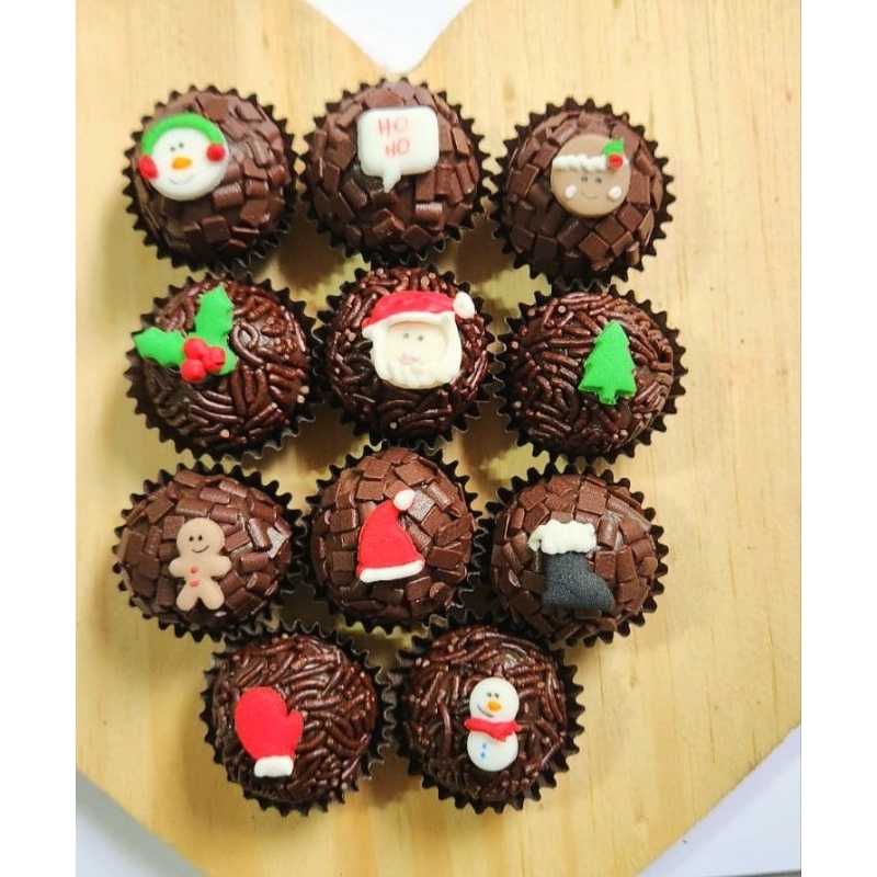 Mix sprinkles natal, confeitos açúcar para doces | Shopee Brasil