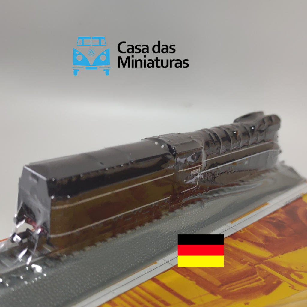 Miniatura Locomotiva DRG CLASS 01-10 - LACRADA + FASCICULO | Shopee Brasil