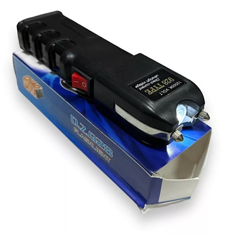 Taser Alta Defesa Pessoal Choque 150000w Recarregável + Forte e Potente ...