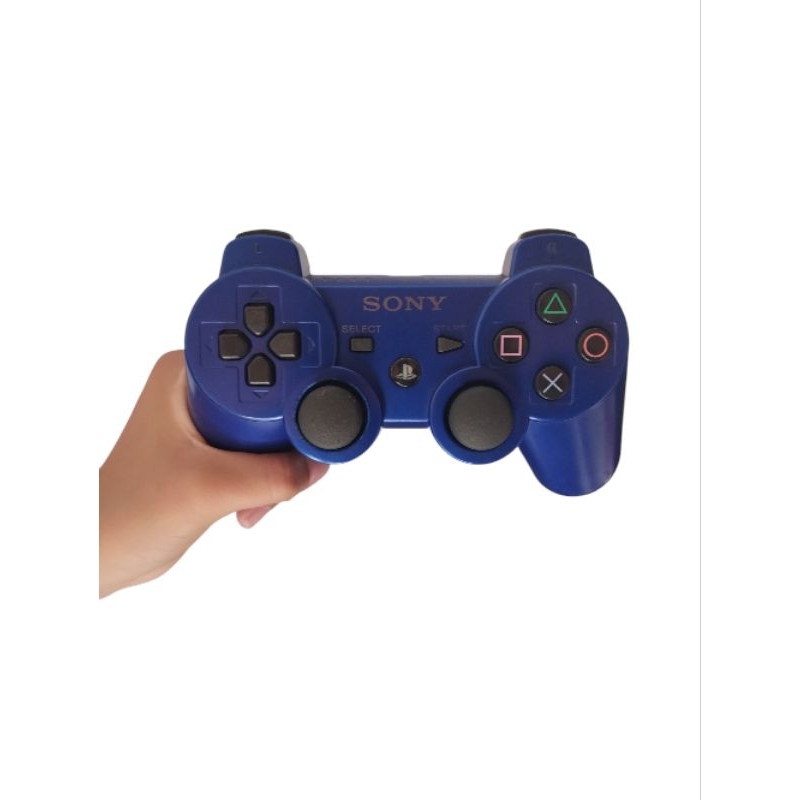 Controle PS3 original Sixaxis blue | Shopee Brasil