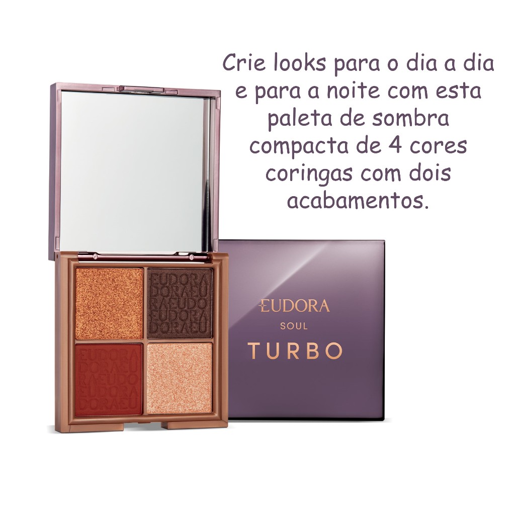 Paleta de Sombra Turbo SOUL 8g | Shopee Brasil