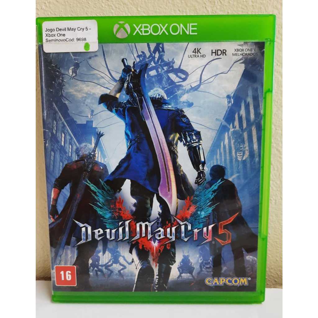 Devil May Cry 5 Standard Edition Capcom Xbox One Físico | Shopee Brasil