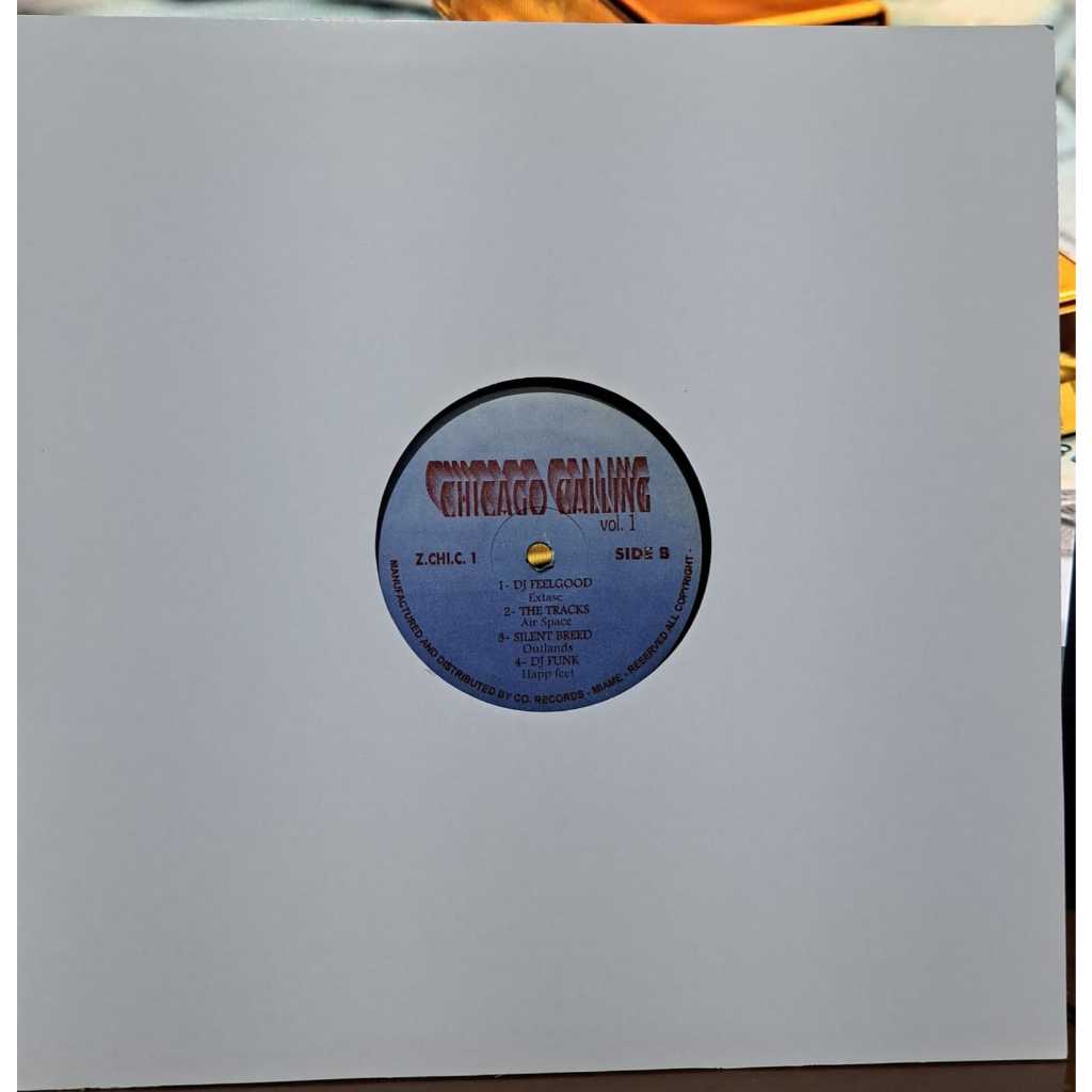 Disco de Vinil LP Chicago Calling vol 1 | Shopee Brasil