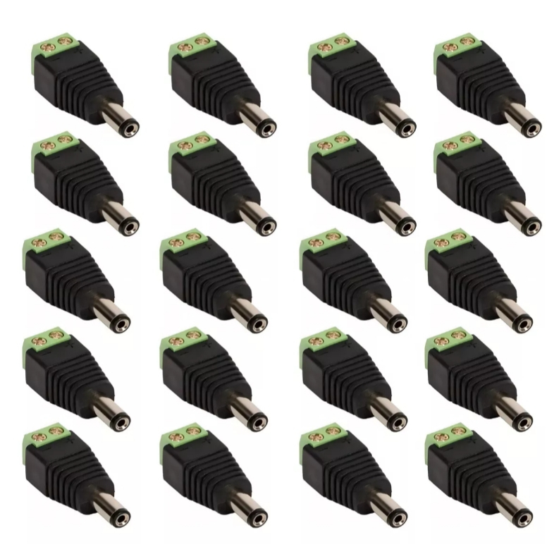 Conector Plug P4 Com Borne Femea Kit até 50 | Shopee Brasil