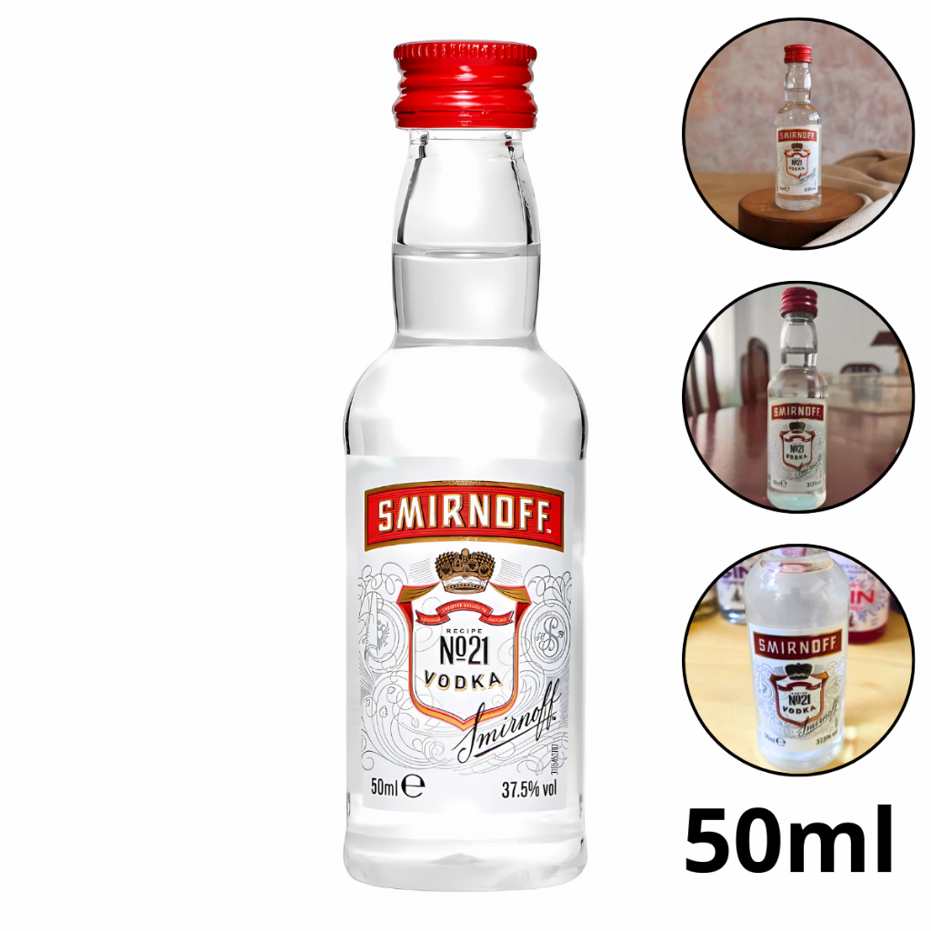 Mini Vodka Smirnoff 50ml | Shopee Brasil