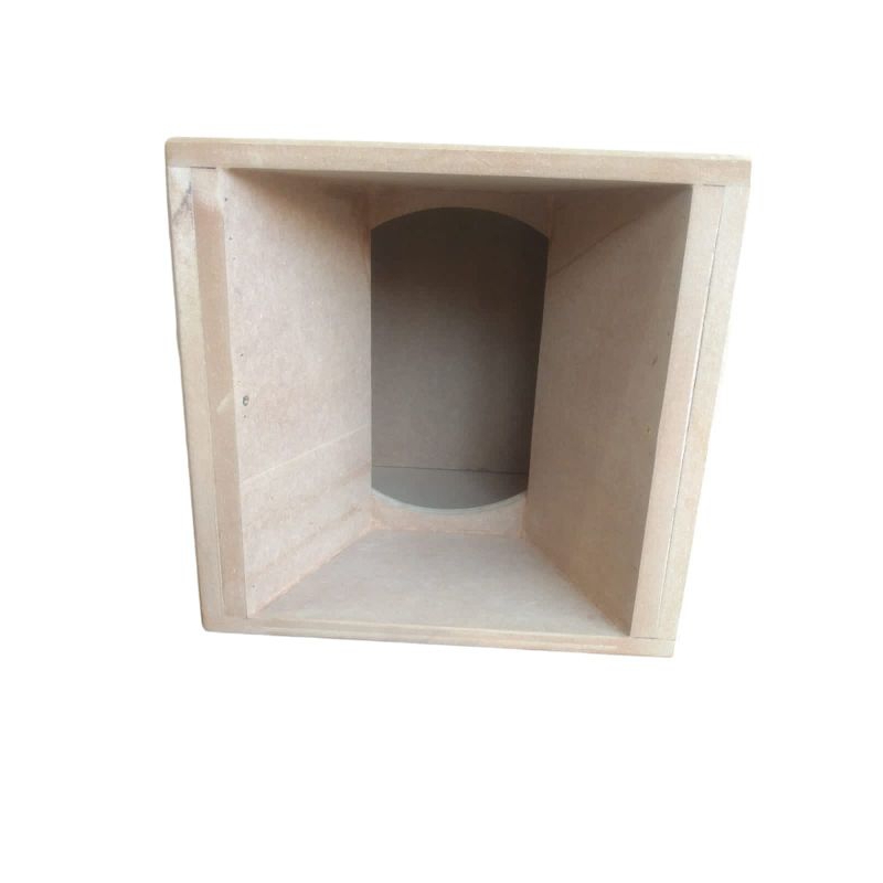 Caixa de médio grave 10 polegadas sem pintura som automotivo em mdf | Shopee Brasil