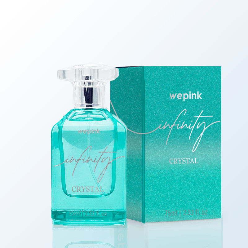Perfume Infinity Crystal We pink 75ml Novo Virginia | Shopee Brasil