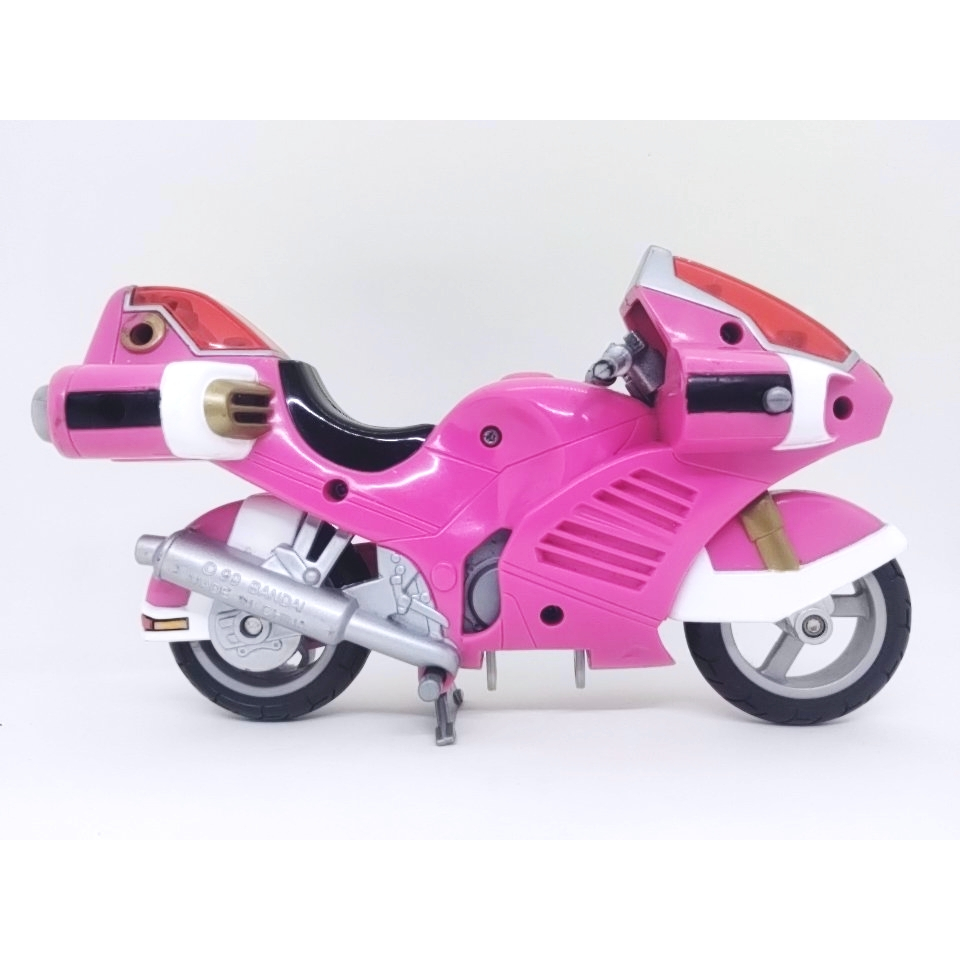 Power Ranger Rescue Moto Renger Rosa Lightspeed Cycle | Shopee Brasil