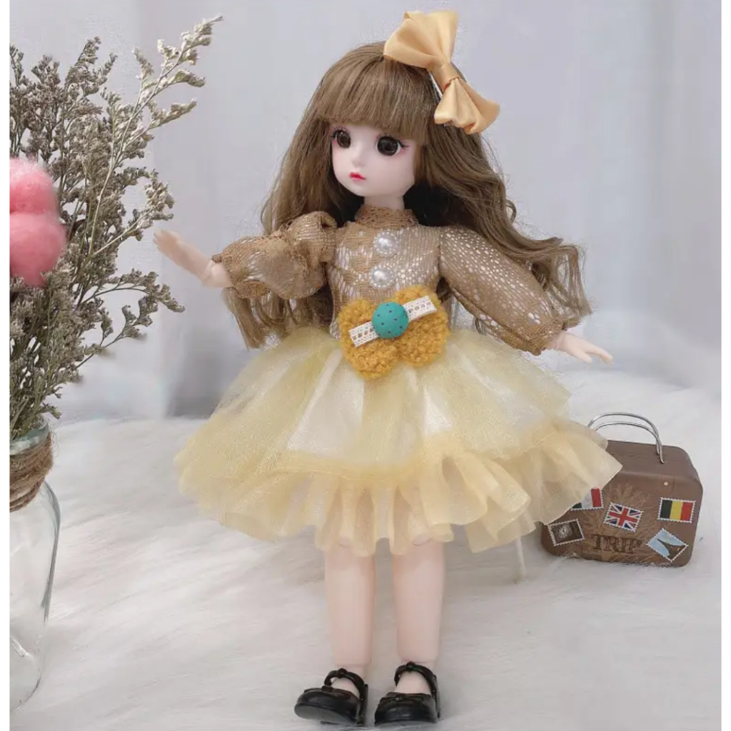 Boneca articulada bjd 30cm | Shopee Brasil