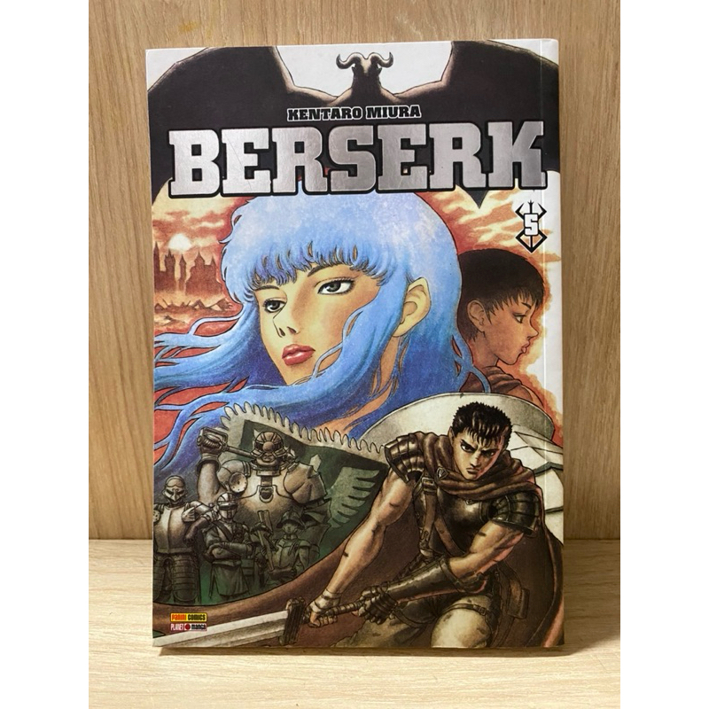 Mangá Berserk volume 5, por Kentaro Miura | Shopee Brasil