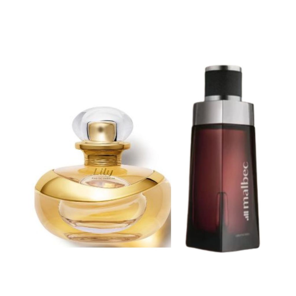 Perfume Masculino e Feminino Lily + Malbec 100ml | Shopee Brasil