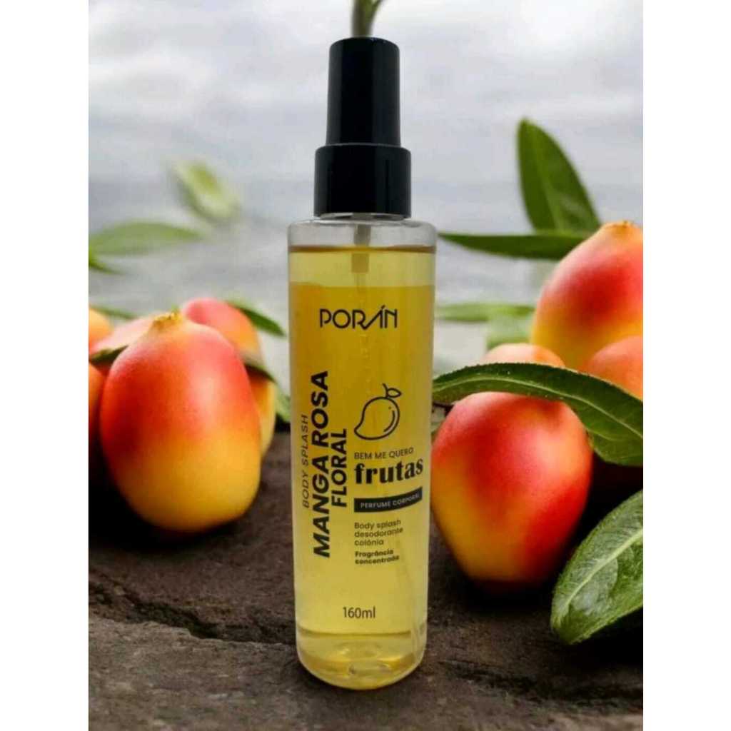 Kits Body Splash Manga Rosa ou Melancia Porán | Shopee Brasil