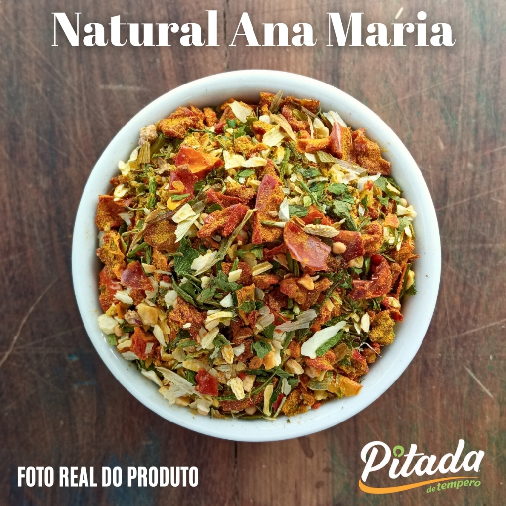 Tempero Natural Ana Maria 100g - Temperos Naturais Especiarias e ...