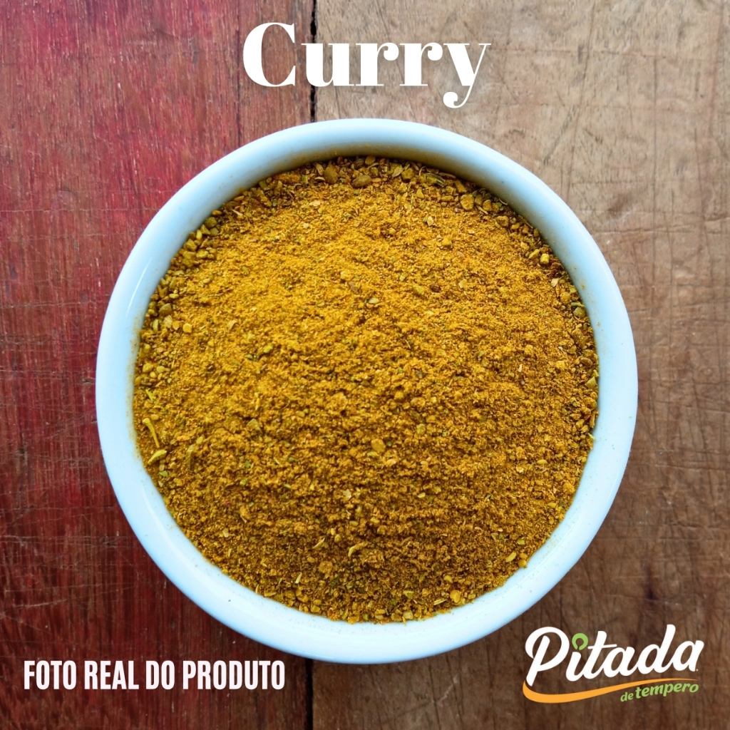 Curry 100g - Tempero Artesanal | Shopee Brasil