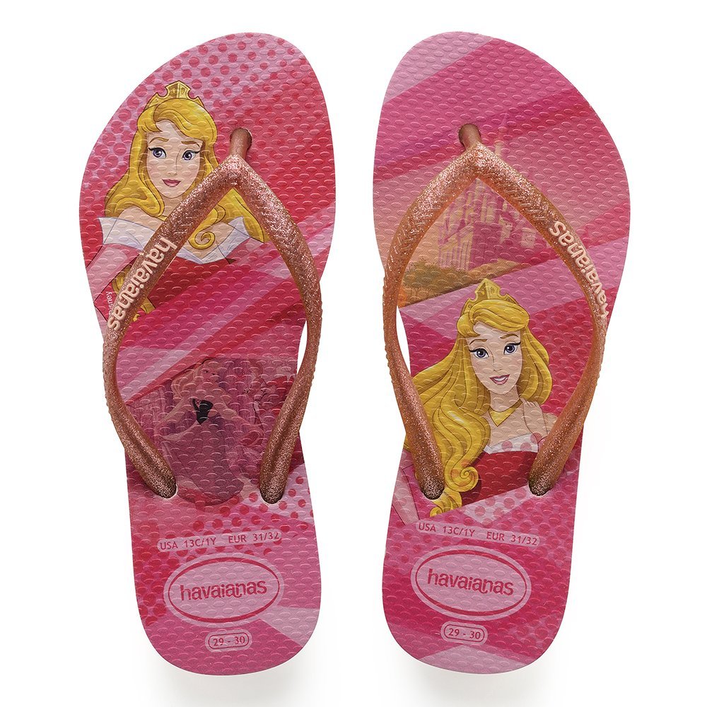 Sandália Havaianas Kids Slim Princess - Original | Shopee Brasil