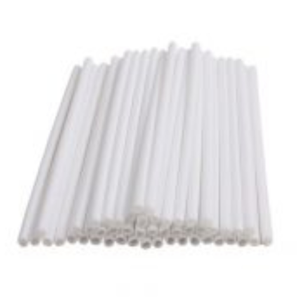 Kit 1000 Palitos Plastico Para Pirulito Roliço 14 Cm Branco | Shopee Brasil