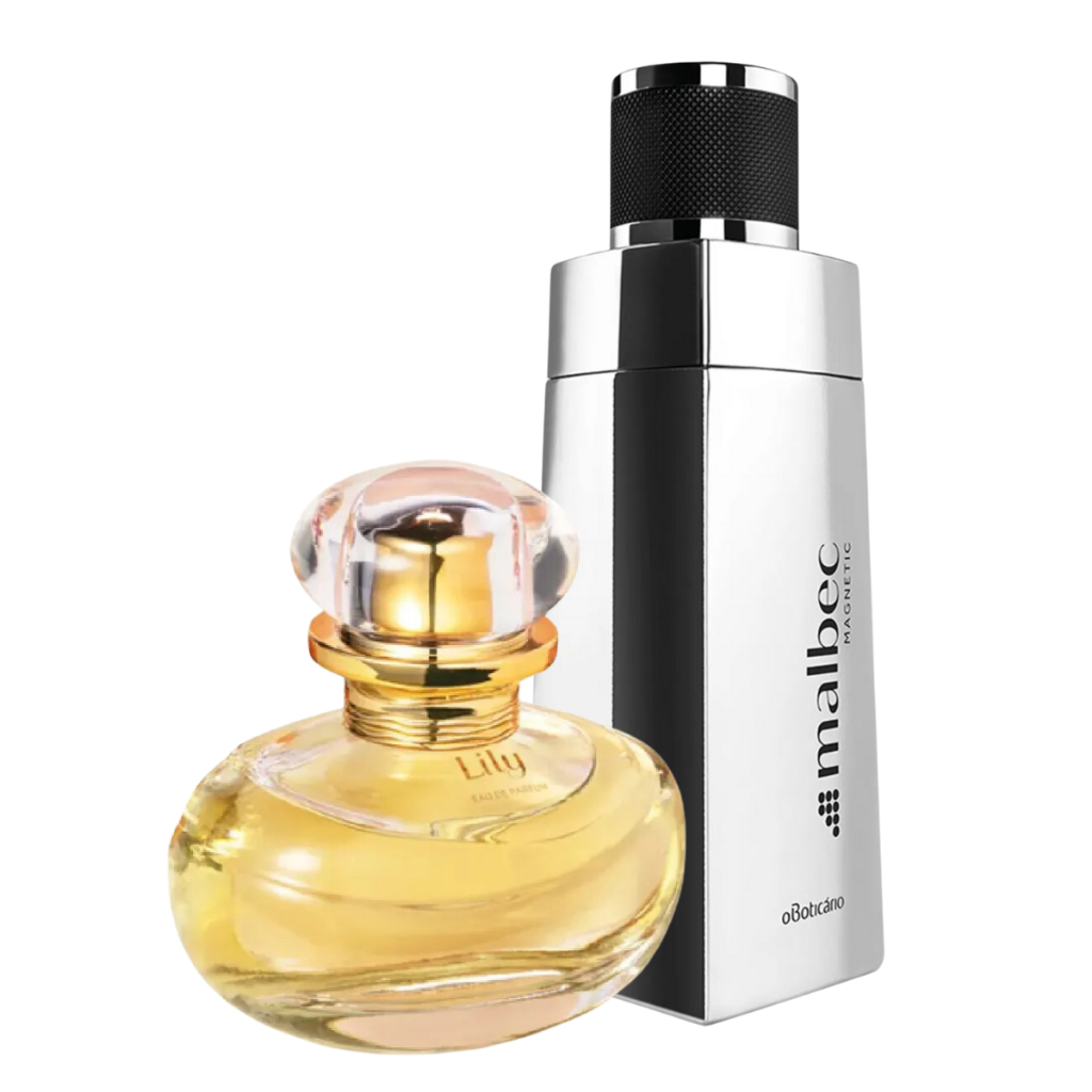 Kit Ele Ela 2 Perfumes Lily + Malbec Magnetic - Elegante 100ml cada ...