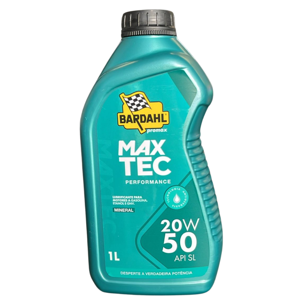 ÓLEO LUBRIFICANTE MINERAL BARDAHL MAX TEC 20W50 | Shopee Brasil