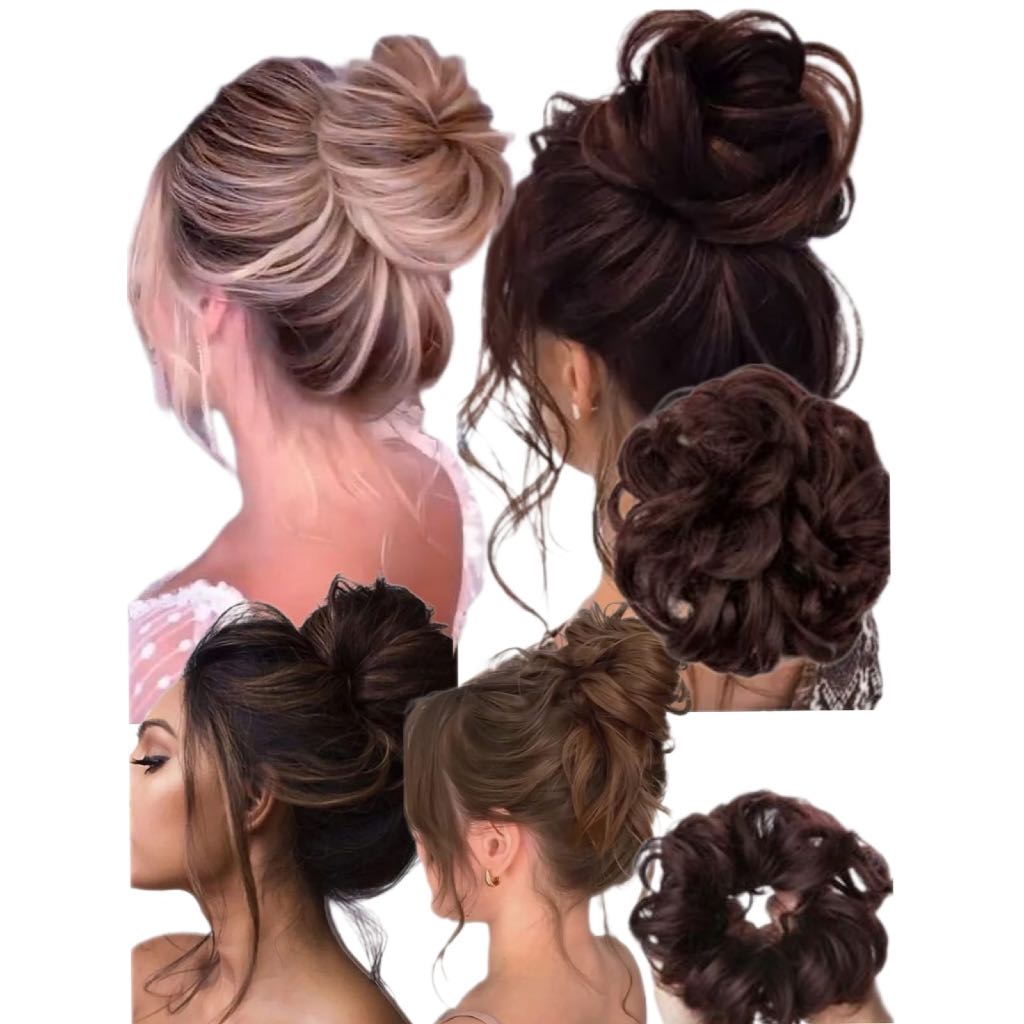 coque de cabelo aplique xuxinha orgânico faça penteados incriveis ...