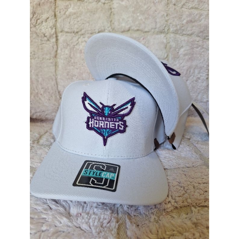 BONÉ CHARLOTTE HORNETS BRANCO PREMIUM | Shopee Brasil