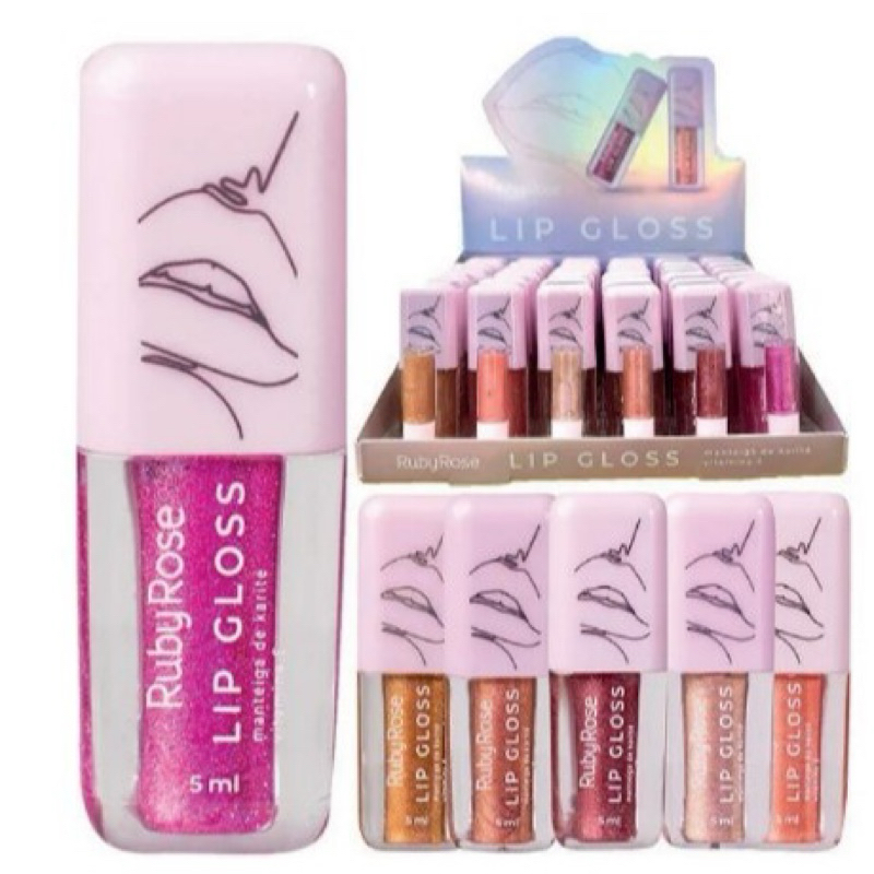 Lip gloss Ruby Rose | Shopee Brasil