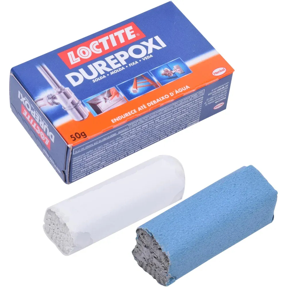 Durepox Cola Epoxi Massa Epoxi Adesivo 50g Original Loctite Durepoxi ...