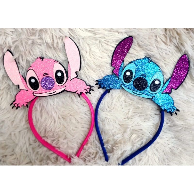 Tiara de Cabelo Stitch Encanto e Alegria para as Pequenas | Shopee Brasil