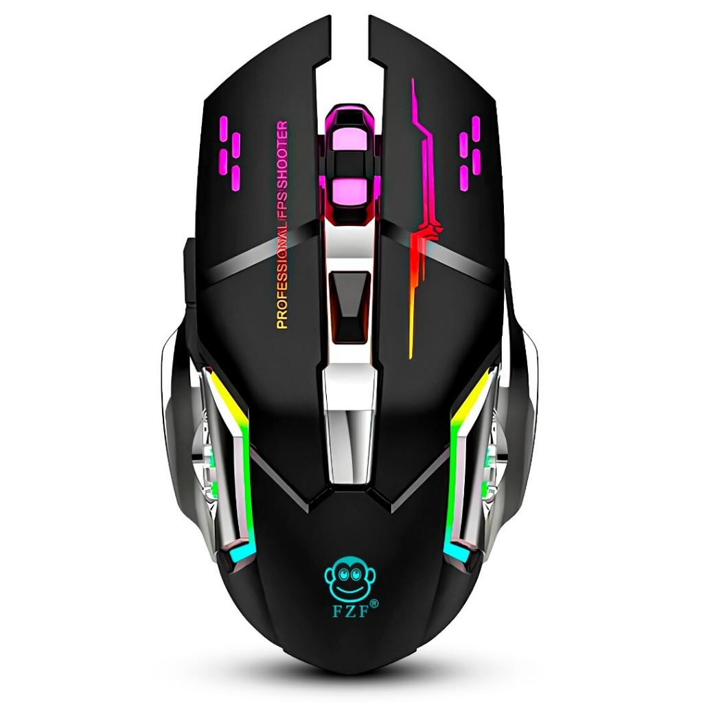 Mouse Gamer Para Jogo Óptico com LED RGB USB PC Videogame | Shopee Brasil