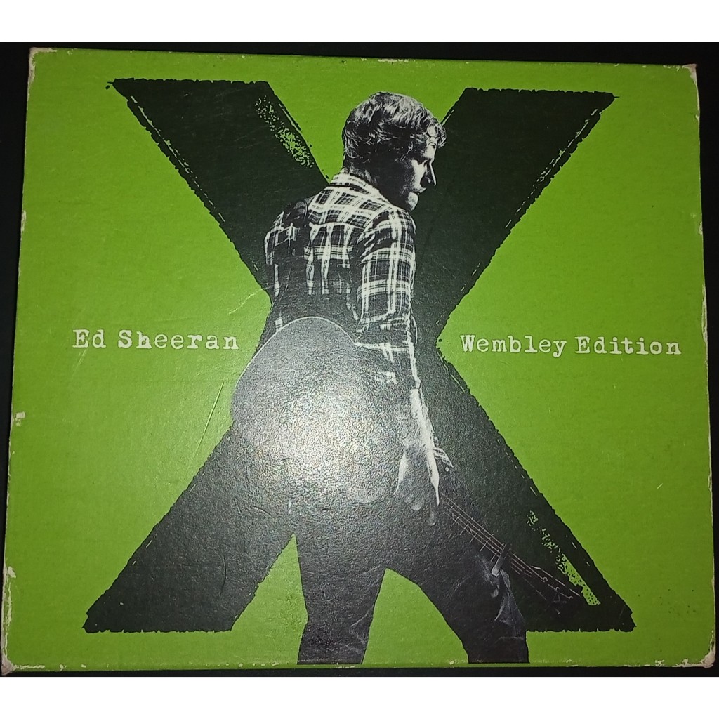 CD+DVD Ed Sheeran Wembley Edition Cantores Pop. | Shopee Brasil