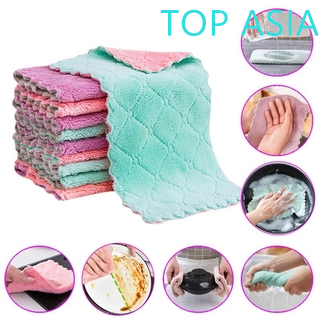 30 pcs Pano absorvente de microfibra para mesa de cozinha, pano de ...