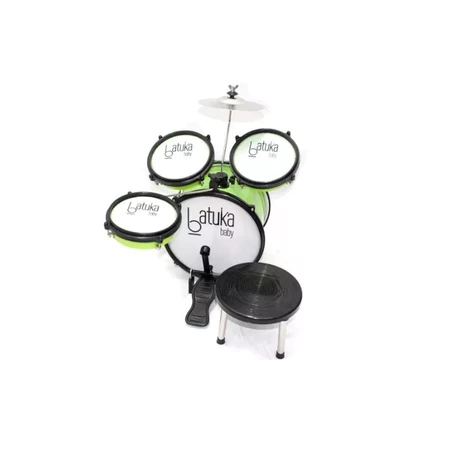 Bateria Infantil Batuka Baby Verde Cítrico | Shopee Brasil