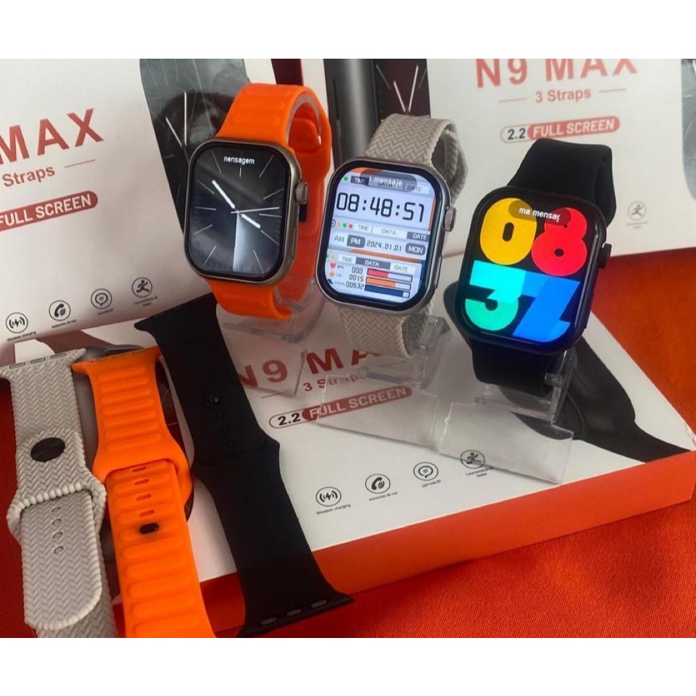 SMARTWATCH N9 MAX 3 PULSEIRA | Shopee Brasil
