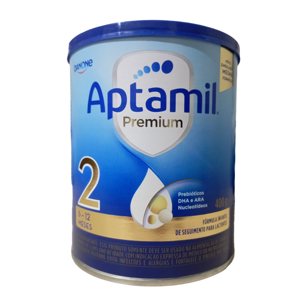 Fórmula Infantil Premium 2 Em Pó 400g Aptamil 6-12 Meses | Shopee Brasil