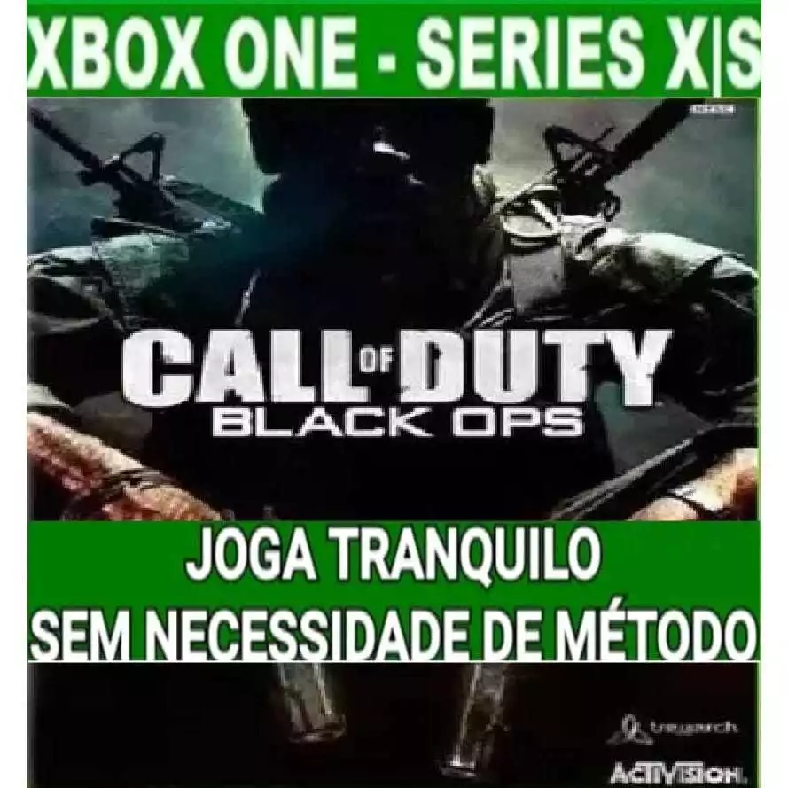 Call Of Duty Black Ops Xbox One Xbox Series X|S Usar Livre de Métodos ...